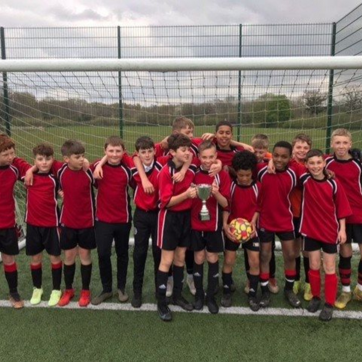 Little Heath School - Year 7 Football Team Success